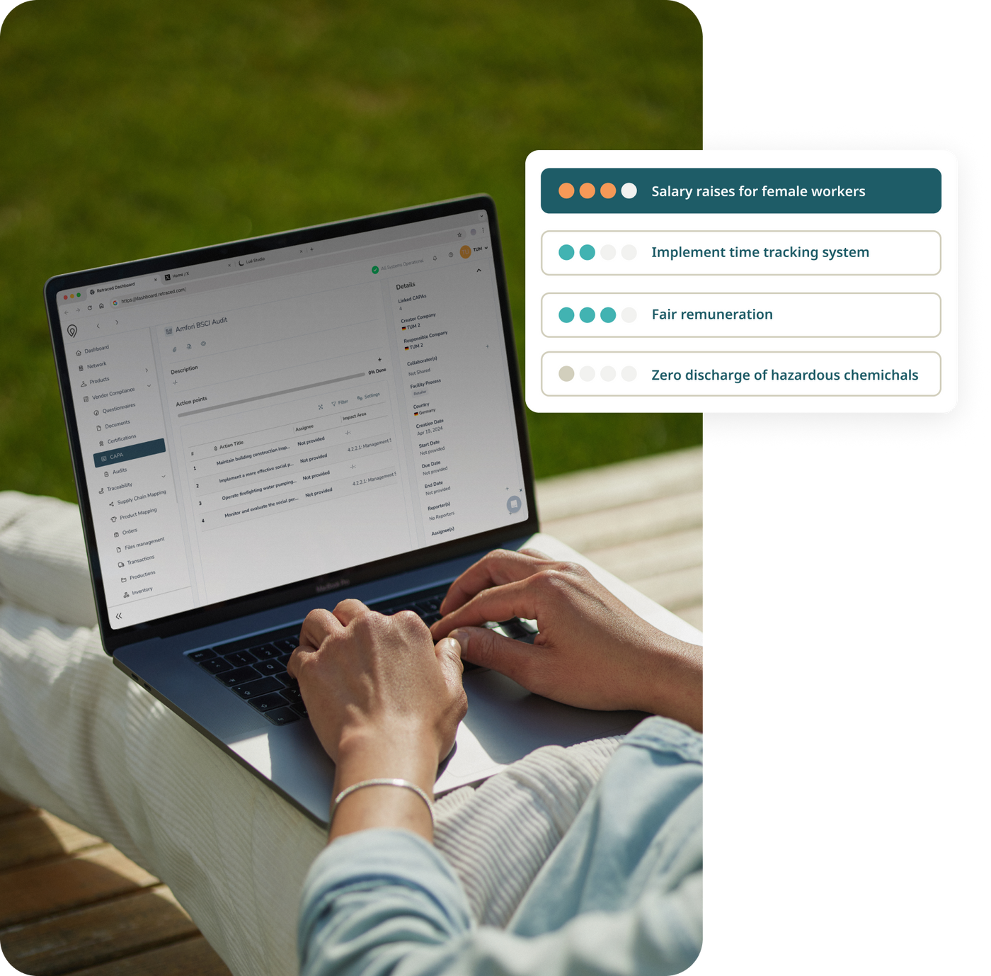 Reach CSDDD Compliance with Retraced - Fashion Supply Chain
